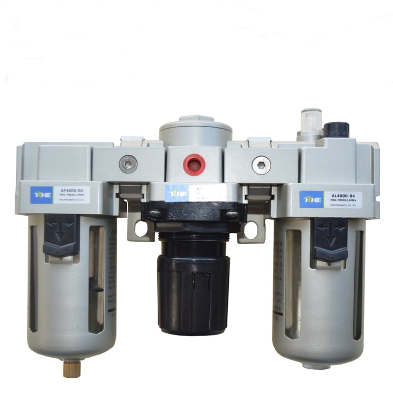 PreAsion 1/2" Trap Oiler LubrIcator Filter Regulator Control Moisture ...