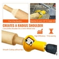 Log Tenon Cutter 1.5 Inch - 38mm Wood Log Cutter Kit, Dual Blade ...
