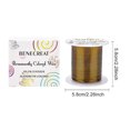 1Roll Round Copper Wire for Wire Wrapped Jewelry Making Bronze 22 Gauge ...
