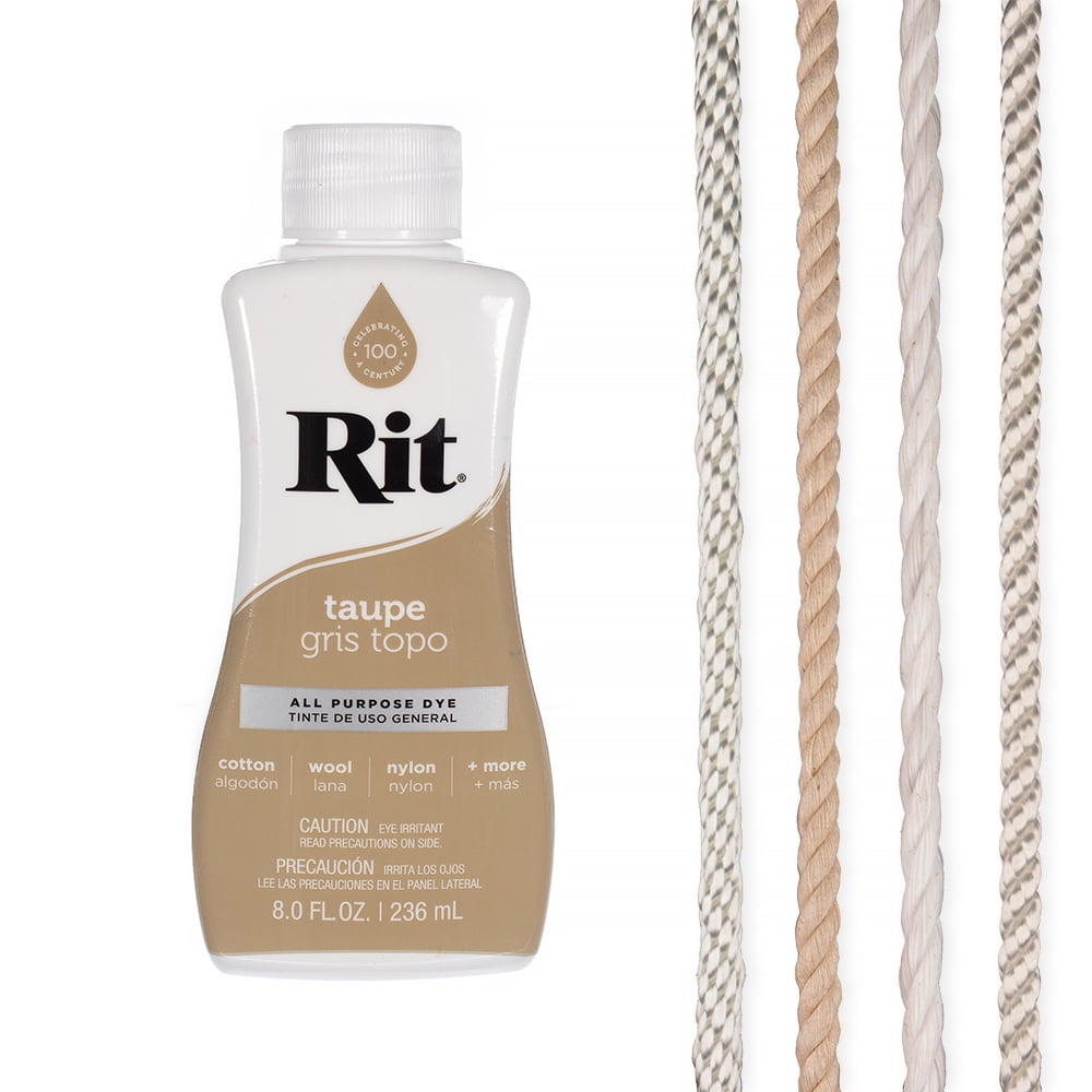 Rit Dye Liquid Sampler Kit- Wide Selection of Colors and Rope Samples ...