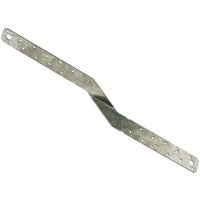 Simpson Strong-Tie 2 ft. x 12 in. x 12 in. Steel 12 Gauge T Strap OT ...