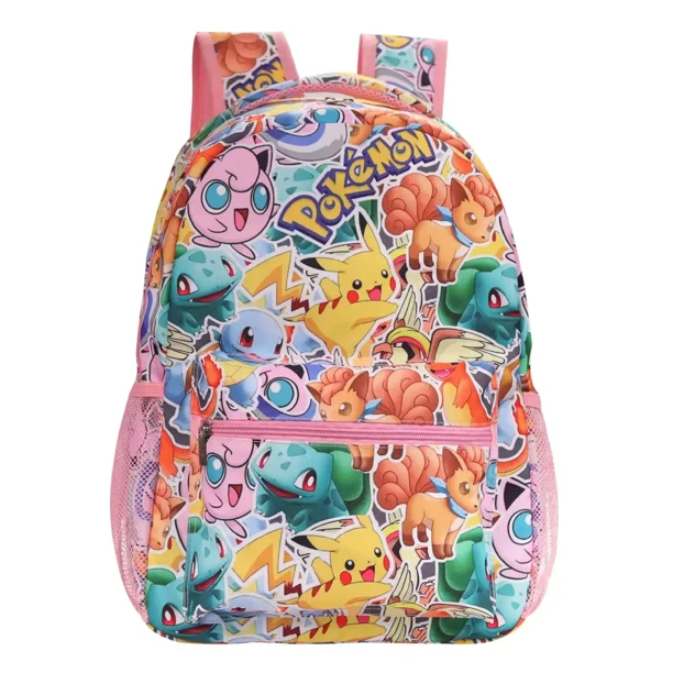 Mochila de Pokémon Pikachu para estudiantes de primaria y secundaria ...