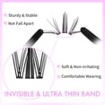 Veyesbeauty Manga Lash Clusters Individual Eyelash Extensions DIY Black ...