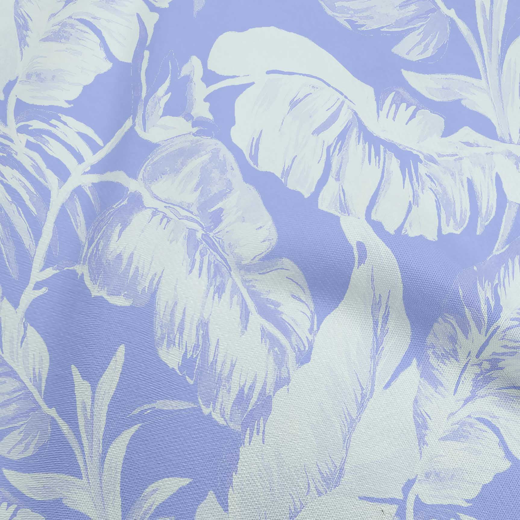 oneOone Velvet Light Blue Fabric Ocean Underwater Life Fabric For ...