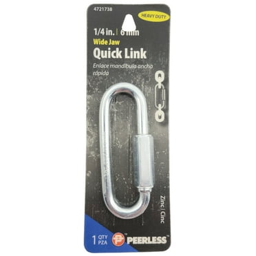 Peerless 1/8" Quick Links, 2-Pack - Walmart.com