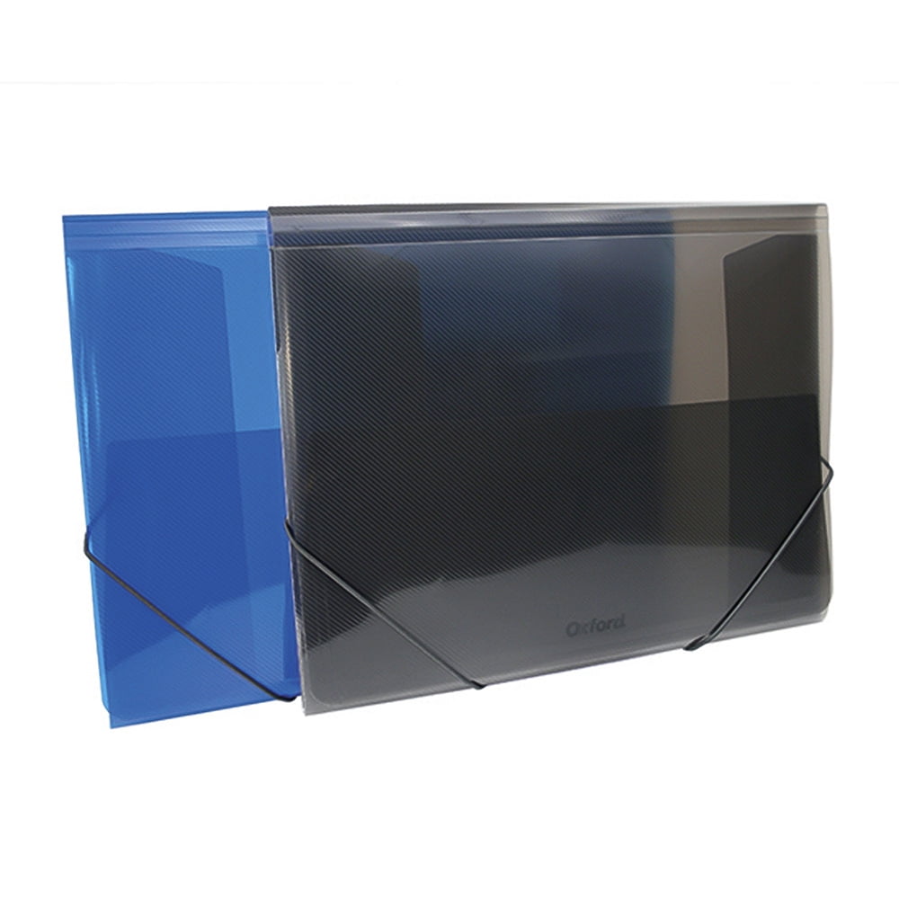 Porta documentos Oxford, tamaño carta, color surtido: azul y humo ...