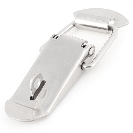 3.1" Hardware Spring Loaded Straight Loop Catch Toggle Latch Silver ...