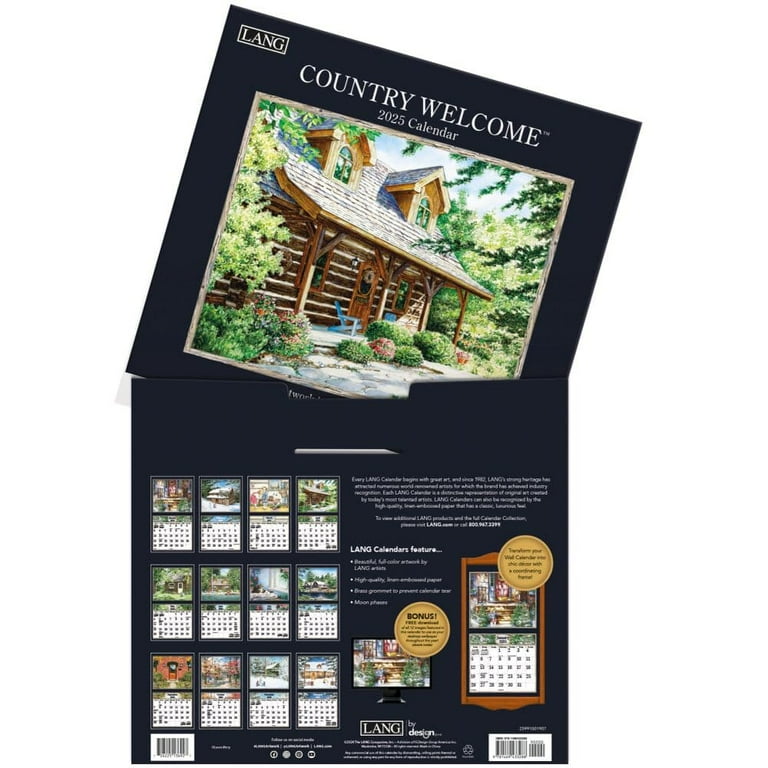 Calendars 2026 2026 Calendar Wall Gooseberry Patch Calendar 2026 Lang ...