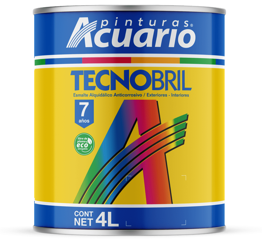 ESMALTE TECNOBRIL BLANCO MATE 19 l. Pinturas Acuario Tecnobril Blanco Mate 19 L | Walmart en línea