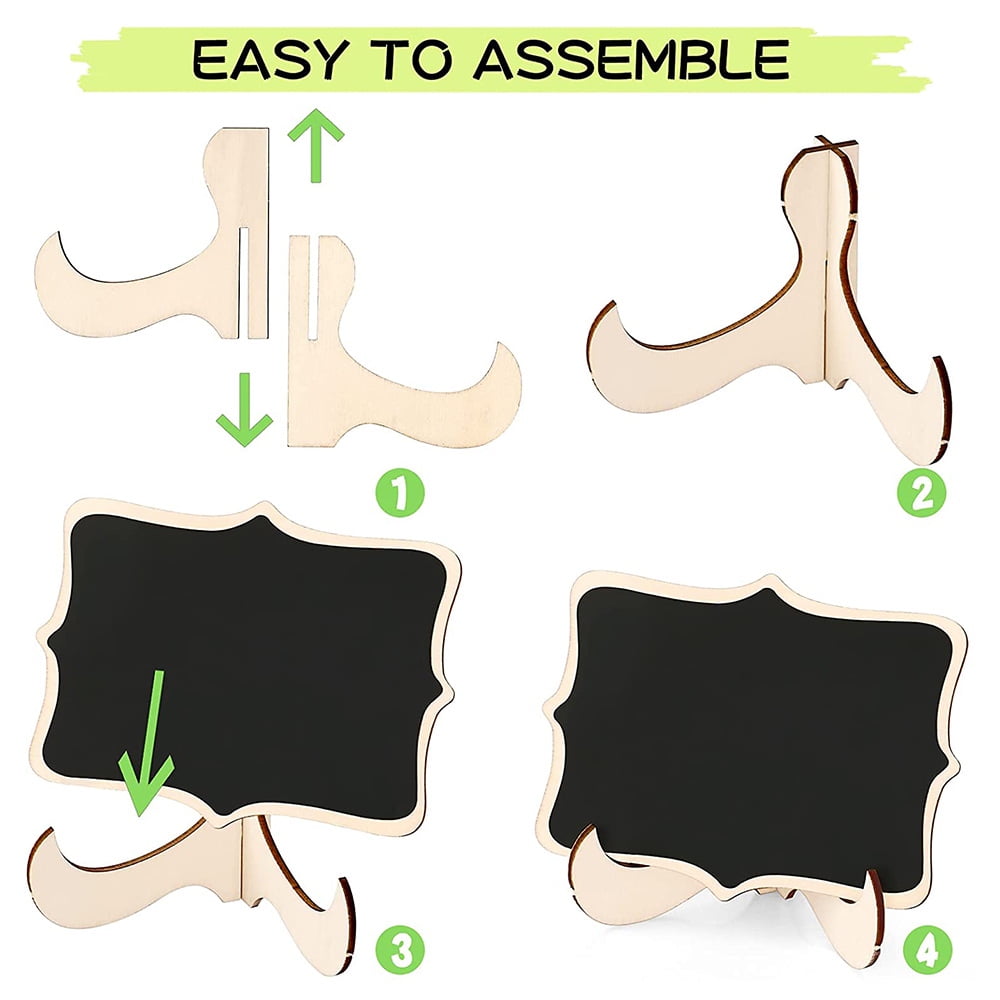 Click here for Unbranded Mini Chalkboard Sign 20 Pack Food Labels... prices