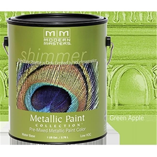 MODERN MASTERS ME706 1 Gal. Green Apple Metallic Paint - Walmart.com ...