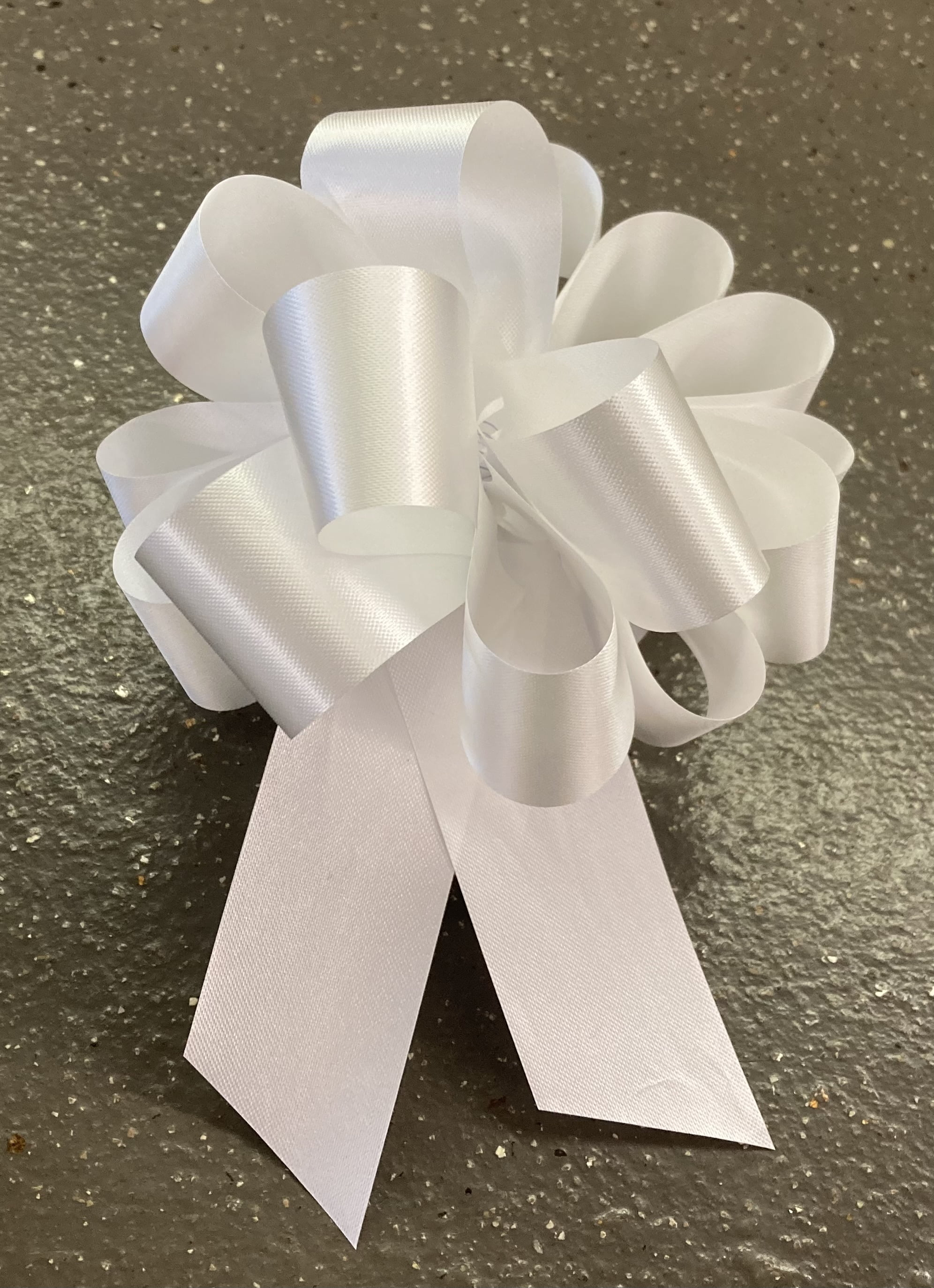White Pull Bows for Gifts, Birthdays Pack of 4 - 5" - Walmart.com