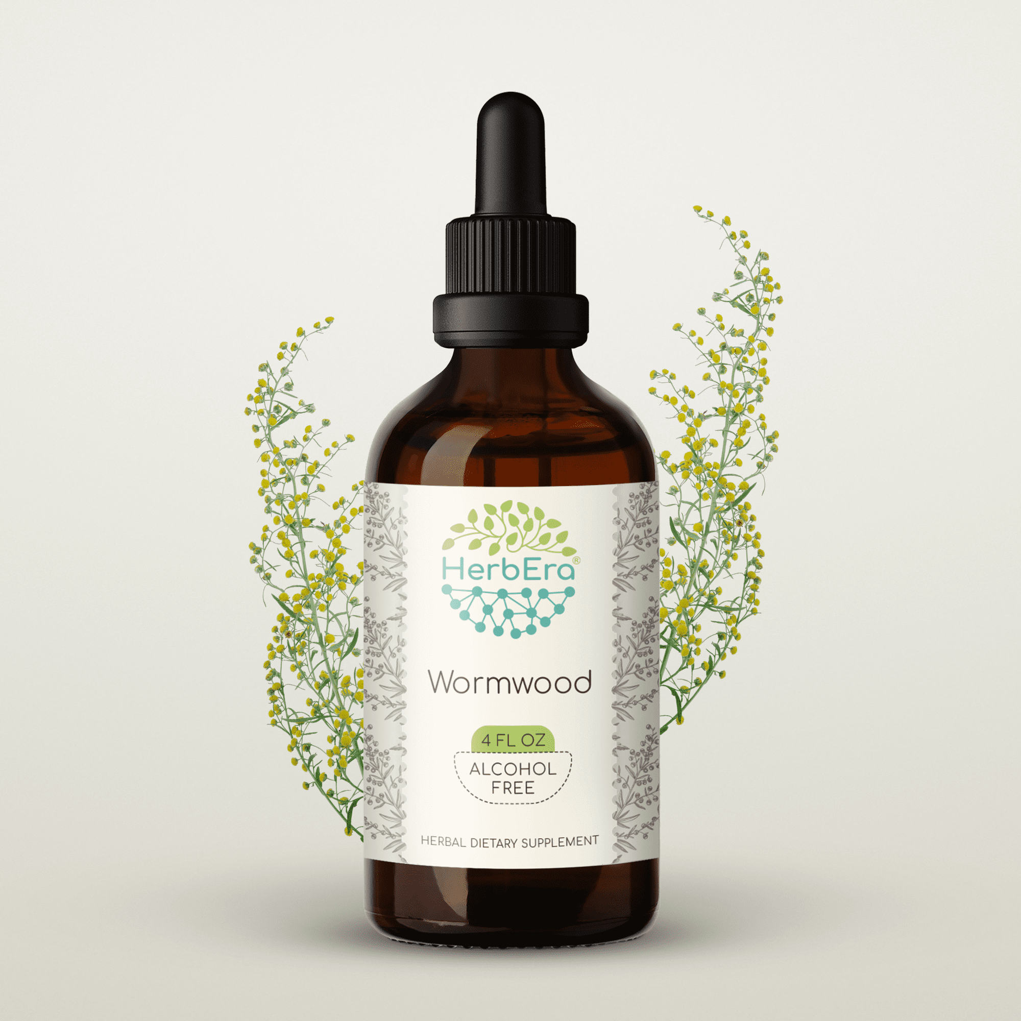Wormwood Alcohol-FREE Herbal Extract Tincture, Super-Concentrated ...