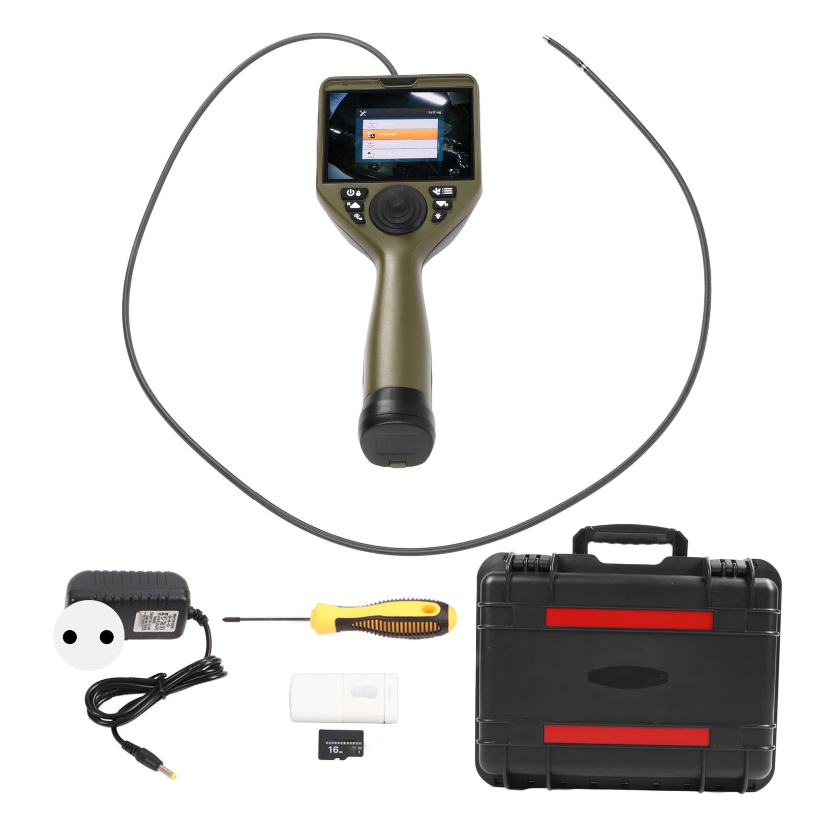 Sewer Inspection Camera 5 Inch HD 1280P IP67 Industrial Digital ...