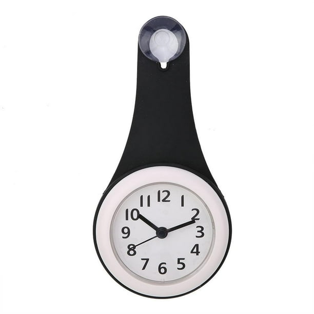 Mgaxyff Bathroom Clock Waterproof Clock Fashionable Waterproof Hanging