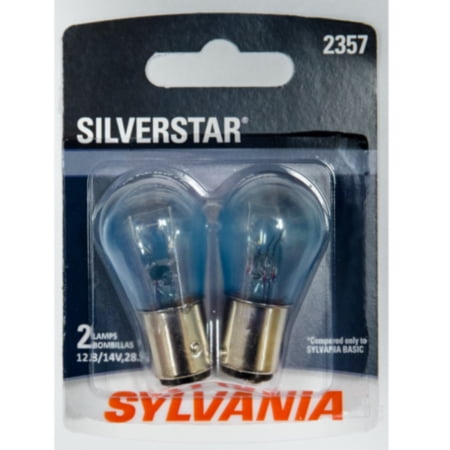 Sylvania 2357 SilverStar Mini Bulb, Pack of 2 - Walmart.com
