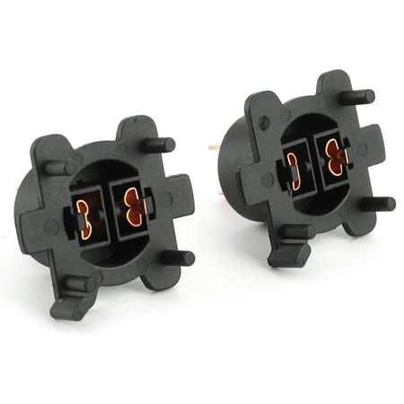 Tail Lamp Bulb Holder Headlight Bulb Holder H7 Lamp Socket Pair Tail ...