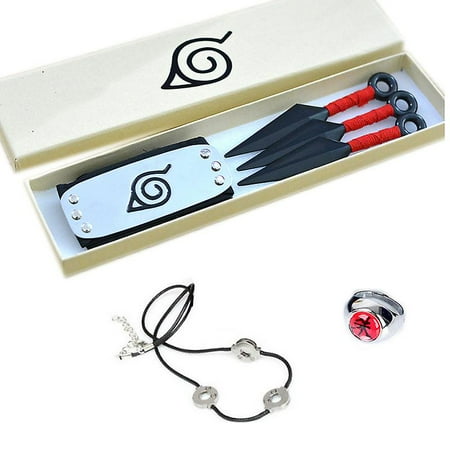 Fire Ninja Forehead Anime Hidden Leaf Naruto Kunai Japanese Anime ...