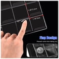 10 Pages Coin Stock Book 240 Pocket Album for 30x32 mm Paper Flip ...