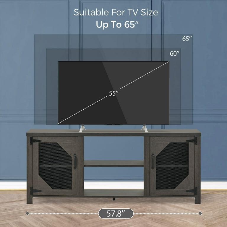 Walmart Tall Tv Stands Measurements