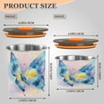 30OZ Food Storage Can - Keep Coffee Tea Flour & More Fresh - Ideal for ...