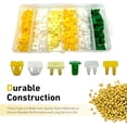 120 PCS Grommet Screw Nuts, Nylon License Plate Screw, Automotive Body ...