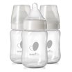 Evenflo Balance+ Wide Neck Baby Bottles, Clear/White, 5oz, 2-Pack ...
