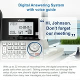 VTech CS5249 Corded/Cordless Answering System with Extended Range ...