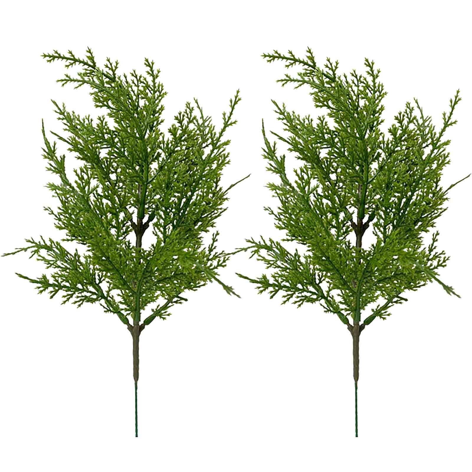 Click here for Yulier 2 Pcs Christmas Norfolk Pine Branches  Arti... prices