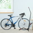 Bike Floor Stand Bike Rack Stand for Vertical/Horizontal Indoor Bike ...