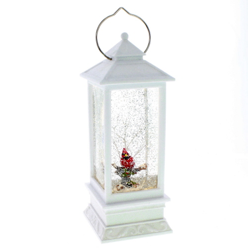White LED Lantern with Cardinal - Walmart.com - Walmart.com