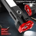 Car Safety Hammer Flashlight LED High Lumens Rechargeable Torch Light ...