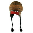 Domo Kun Japanese Animation Supreme Lettering Felt Peruvian Knit Beanie Hat - Walmart.com