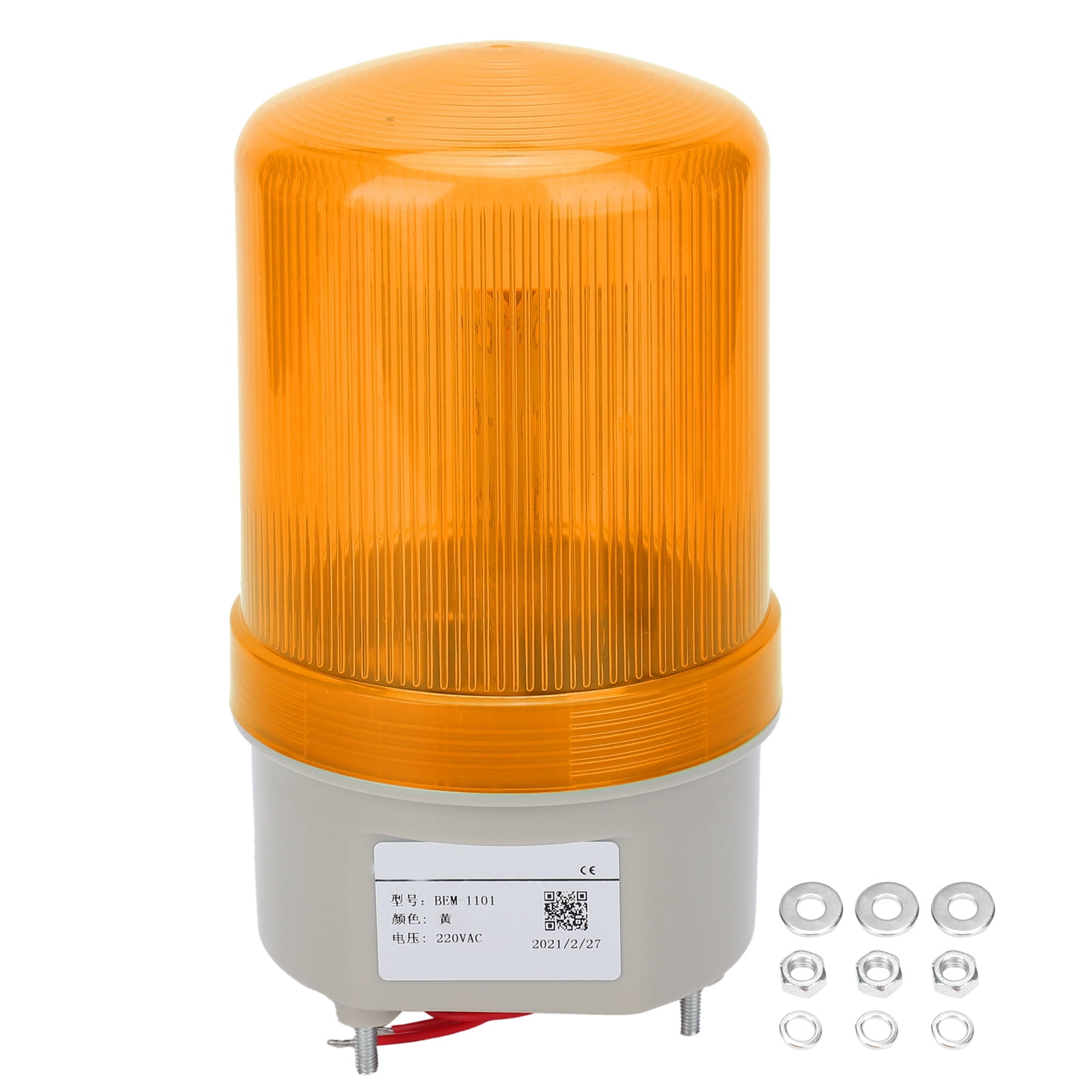 Luz de emergencia intermitente LED amarilla 220VAC BEM-1101 Sincero | Bodega Aurrera en línea