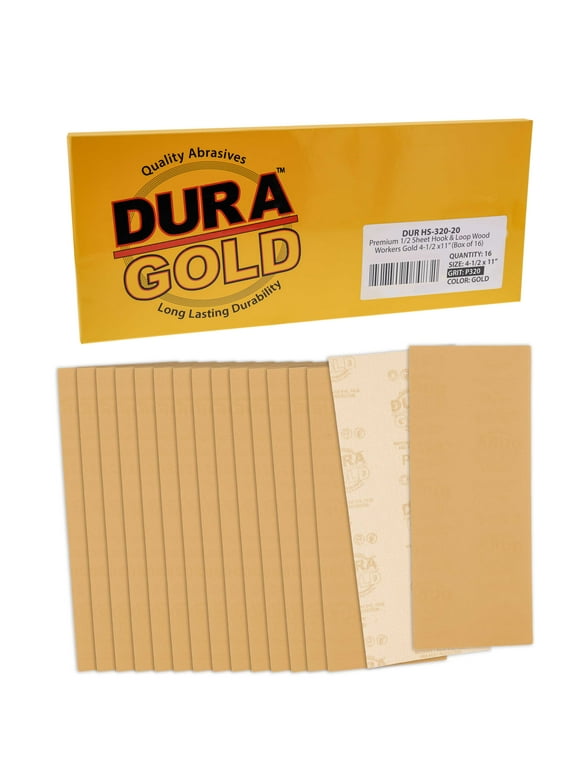 Dura-Gold Sandpaper and Abrasives | Gold - Walmart.com