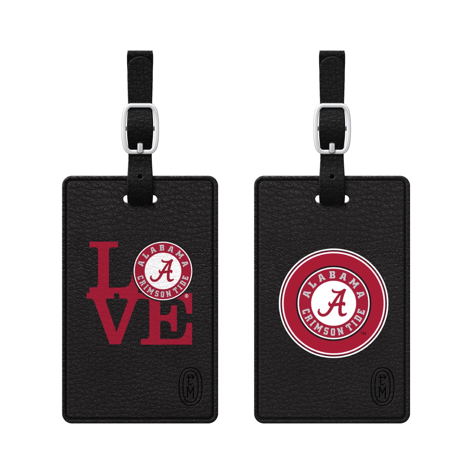 University of Alabama Black Bag Tag, Classic+LOVE 2PK - Walmart.com