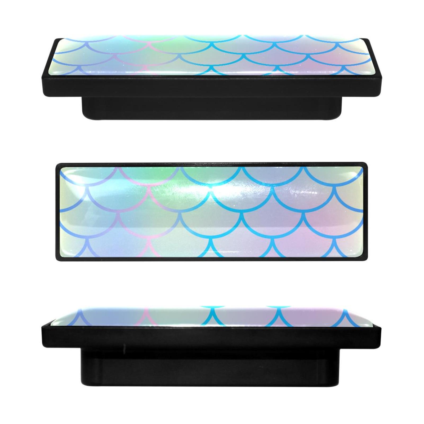 4 Pcs Rectangle Cabinet Handle Cupboard Knob Drawer Pulls Handle ...