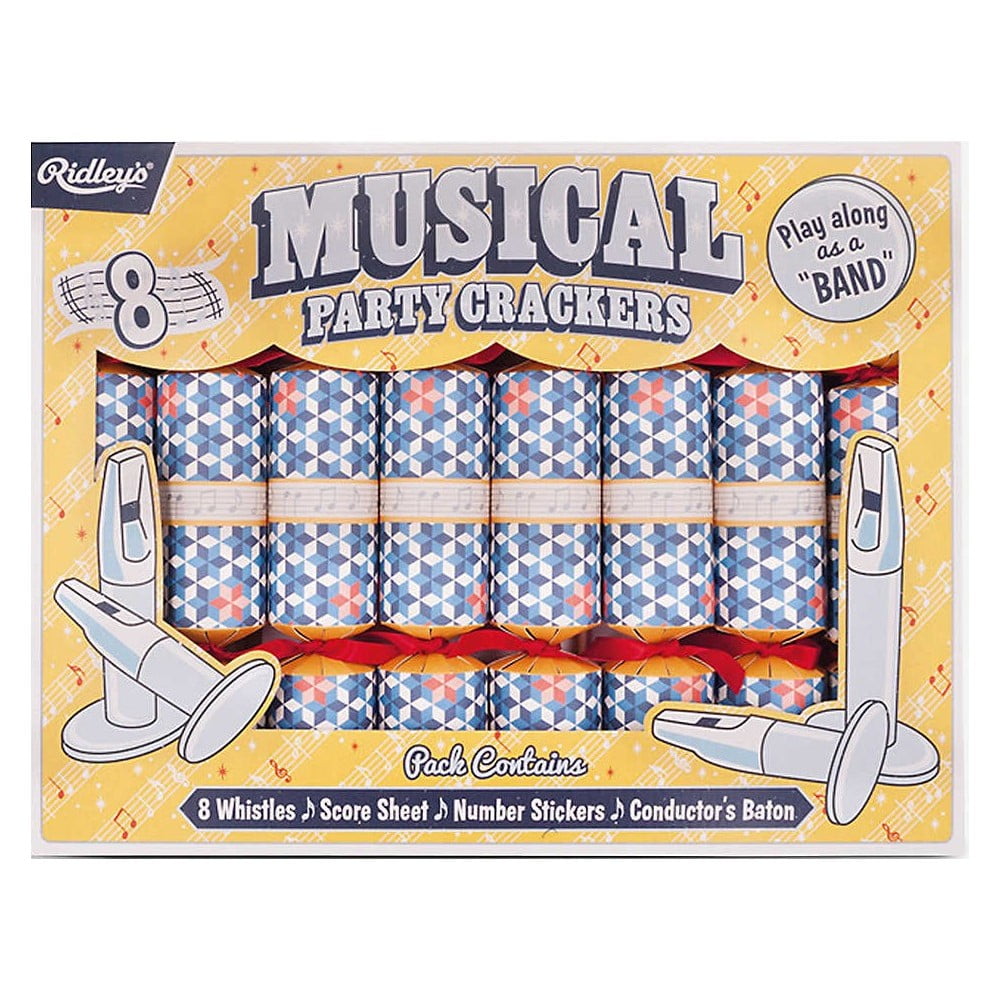 Ridley's RD0111 Musical Christmas Party Crackers by Celebration ...