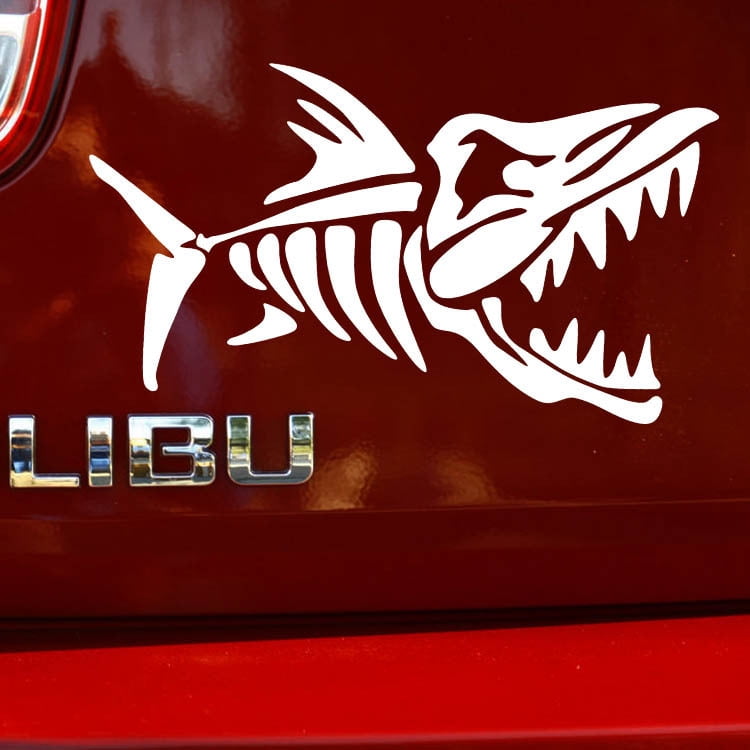 Fishbone Vinyl Decal