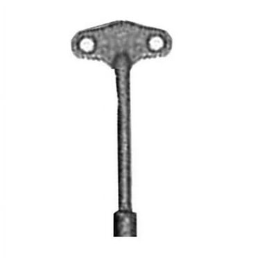Blue Flame Gold Polished Brass Zinc Gas Valve Key - Walmart.com
