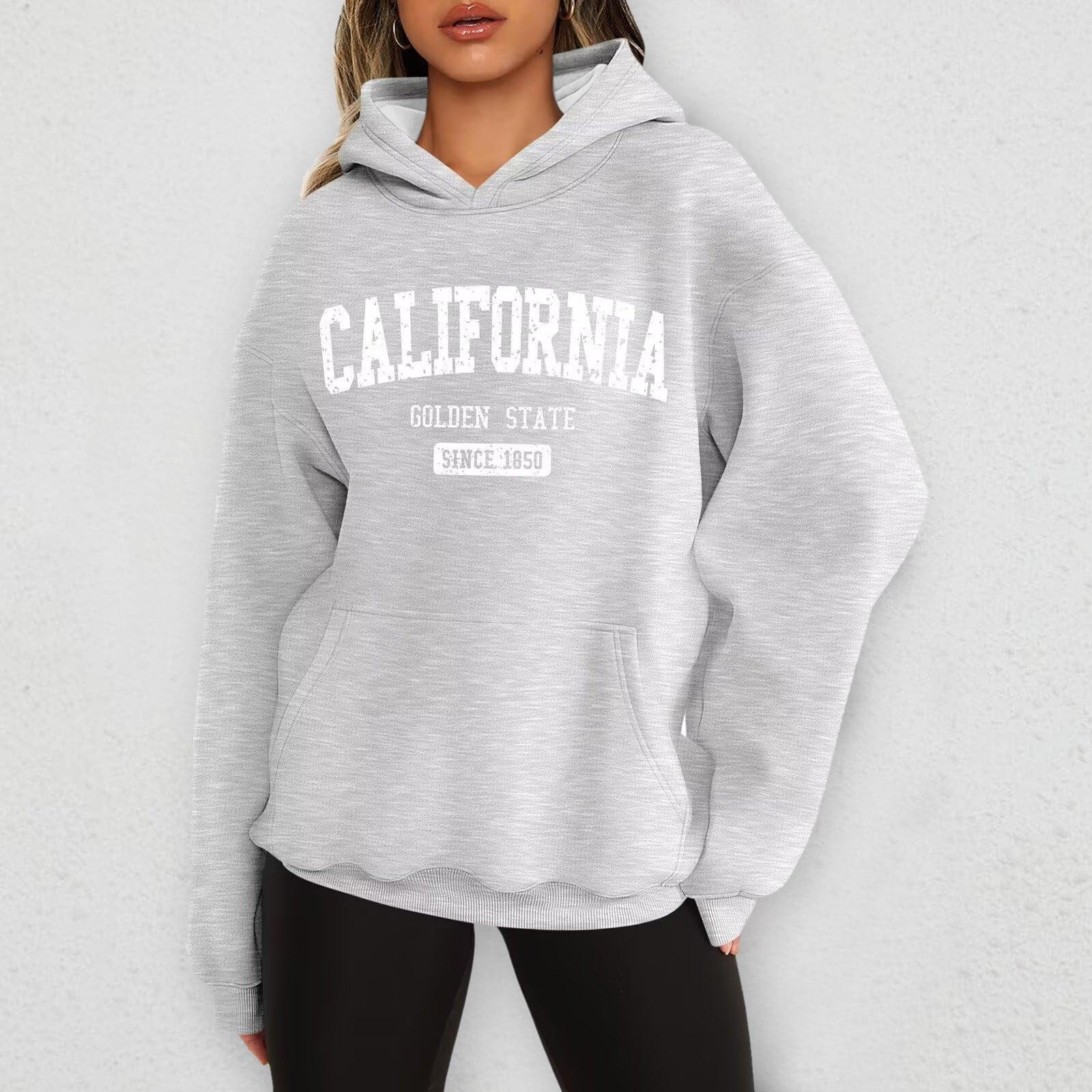 Click here for Tinz Womens Oversized Sweatshirts Pullover Hoodies... prices