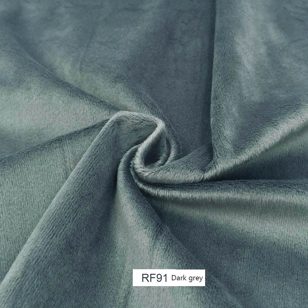 New Available in Multiple Colors 45*50cm Solid Color Style Minky ...