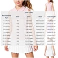 BXJX Girls Cotton T-shirts, School Sleeveless Sports Collared Summer ...