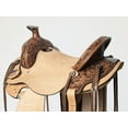 15 In Western Horse Saddle Leather Ranch Roping Cowboy Hilason ...