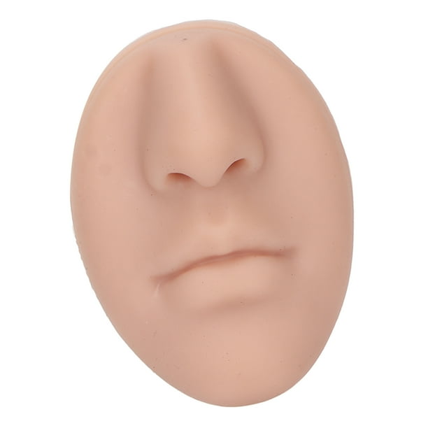 Piercing Silicone Practice Model,Silicone Nose Model with Piercing ...