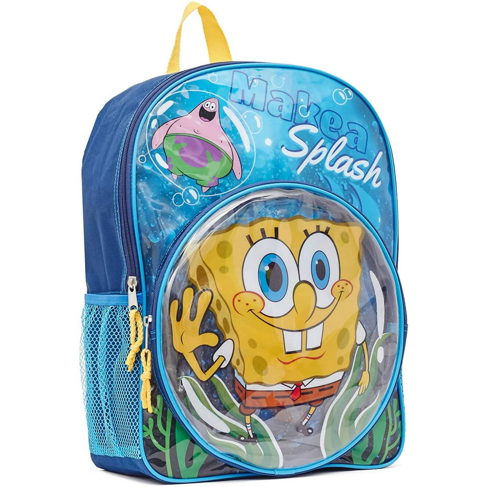 Nickelodeon - Spongebob Backpack - SpongeBob & Patrick Make A Splash 16 ...