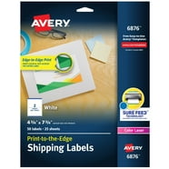 Avery Repositionable Address Labels, Repositionable Adhesive, 1" x 2-5/ ...
