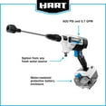 HART 600PSI at 0.7GPM 20V Brushless Power Cleaner - Walmart.com