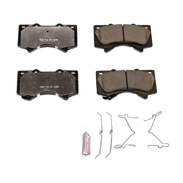 Front Brake Pad Set - Compatible with 2007 - 2021 Toyota Tundra 2008 ...