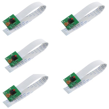 5x Cameras Module Board 5MP Sensor Cable for Raspberry Pi 3/B+/2 Model ...